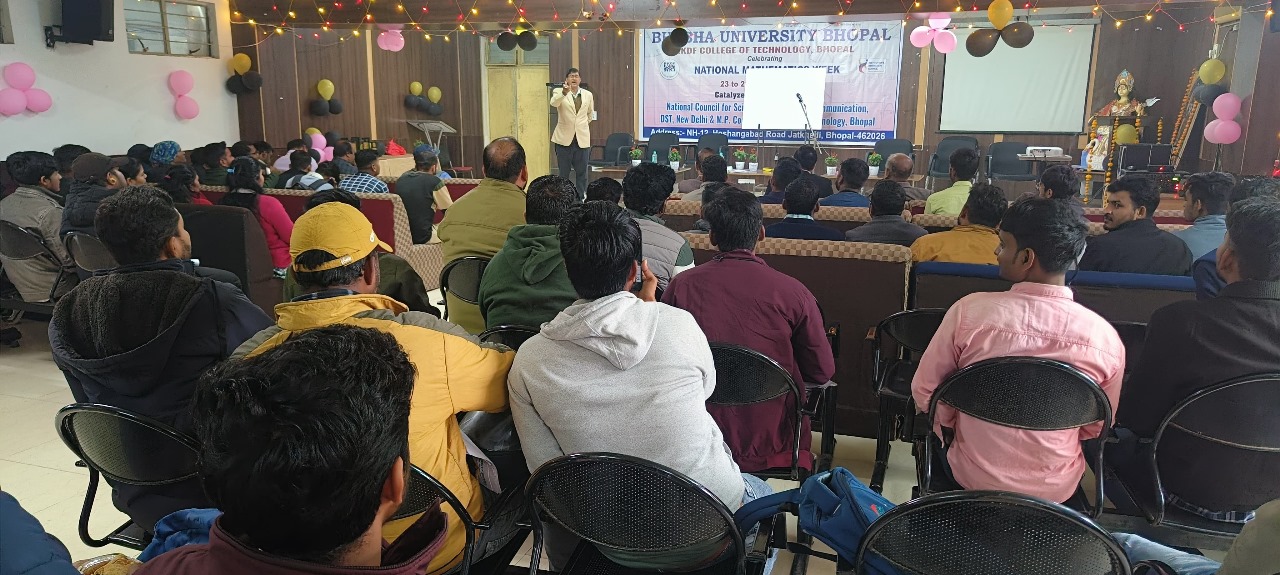 National Mathematics Week Concludes at RKDF College : ITDC INDIA EPRESS